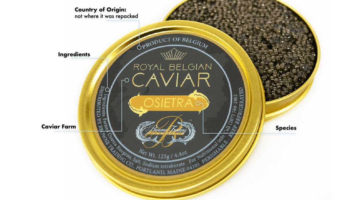The Importance of Caviar Labels & Co-Branding | Browne Trading Company