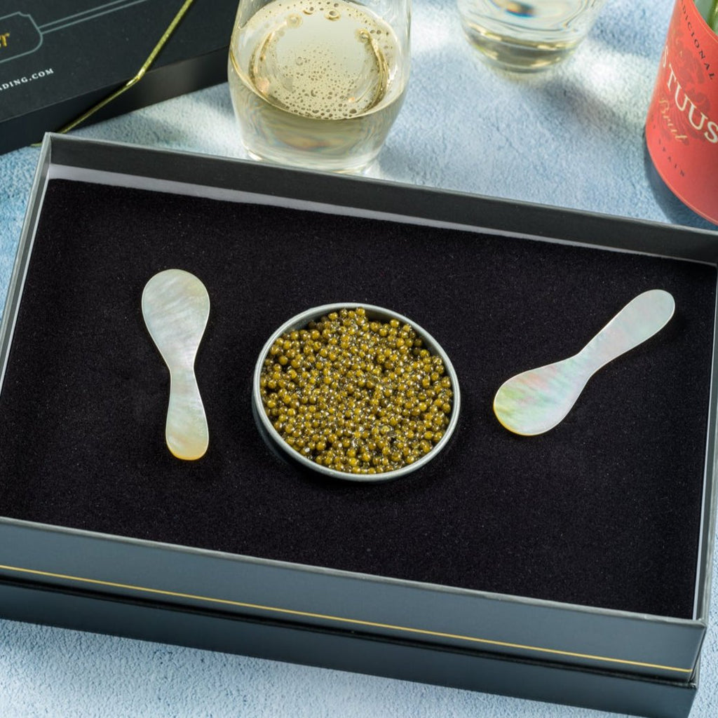Caviar Spoons & Plates - Shop Mother of Pearl Service Ware
