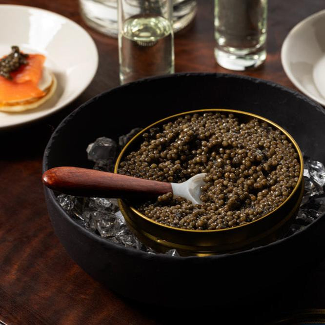 Caviar Spoons & Plates - Shop Mother of Pearl Service Ware