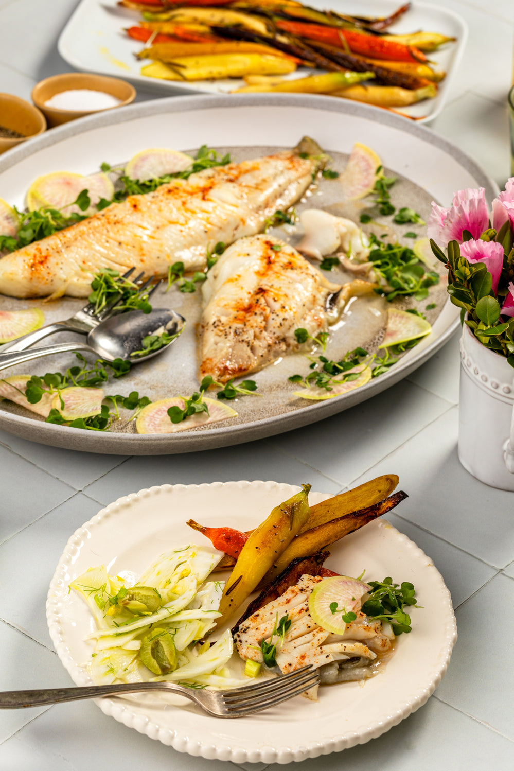 Spanish Sea Bass - Whole Fish & Fillet - Buy Online - Next Day De
