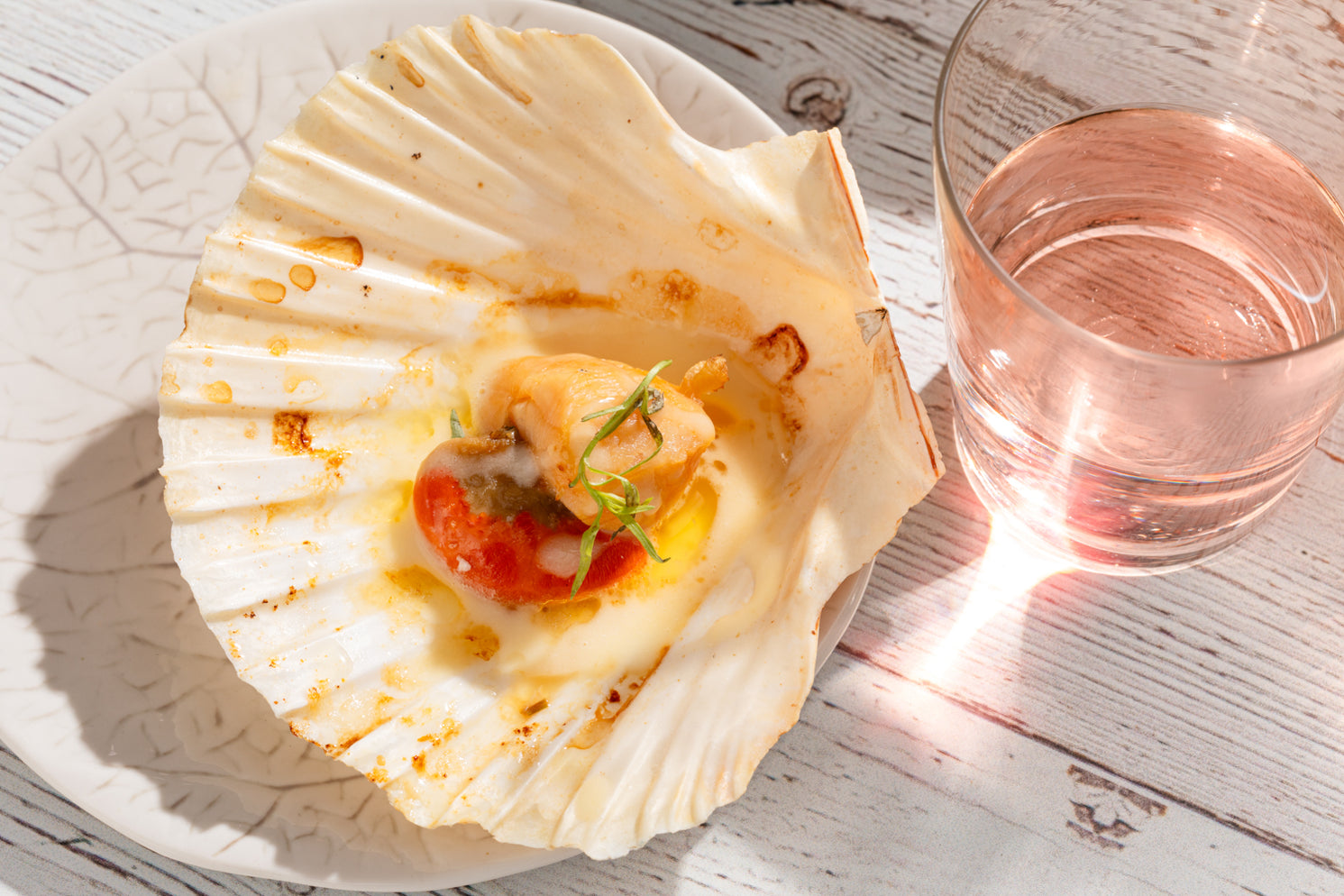 Half-Shell Scallop with Roe | Browne Trading Company