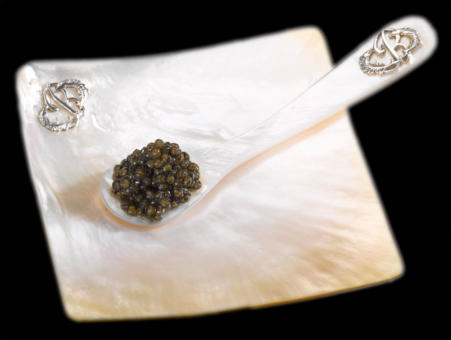 Caviar Spoons & Plates - Shop Mother of Pearl Service Ware