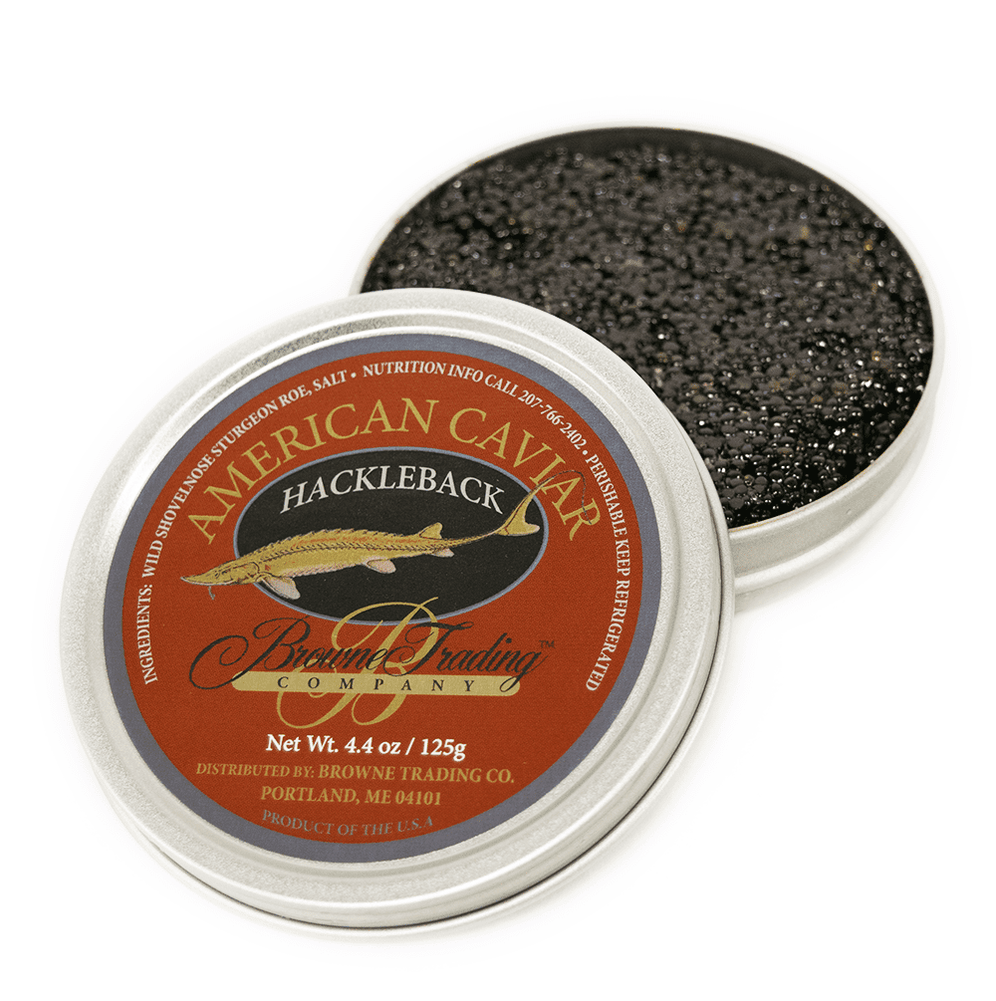 American Hackleback Caviar | Browne Trading Company