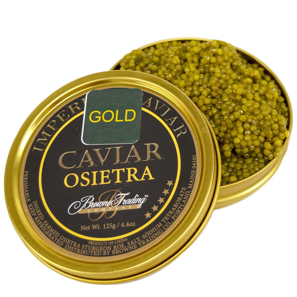 Imperial Gold Osetra Caviar | Browne Trading Company